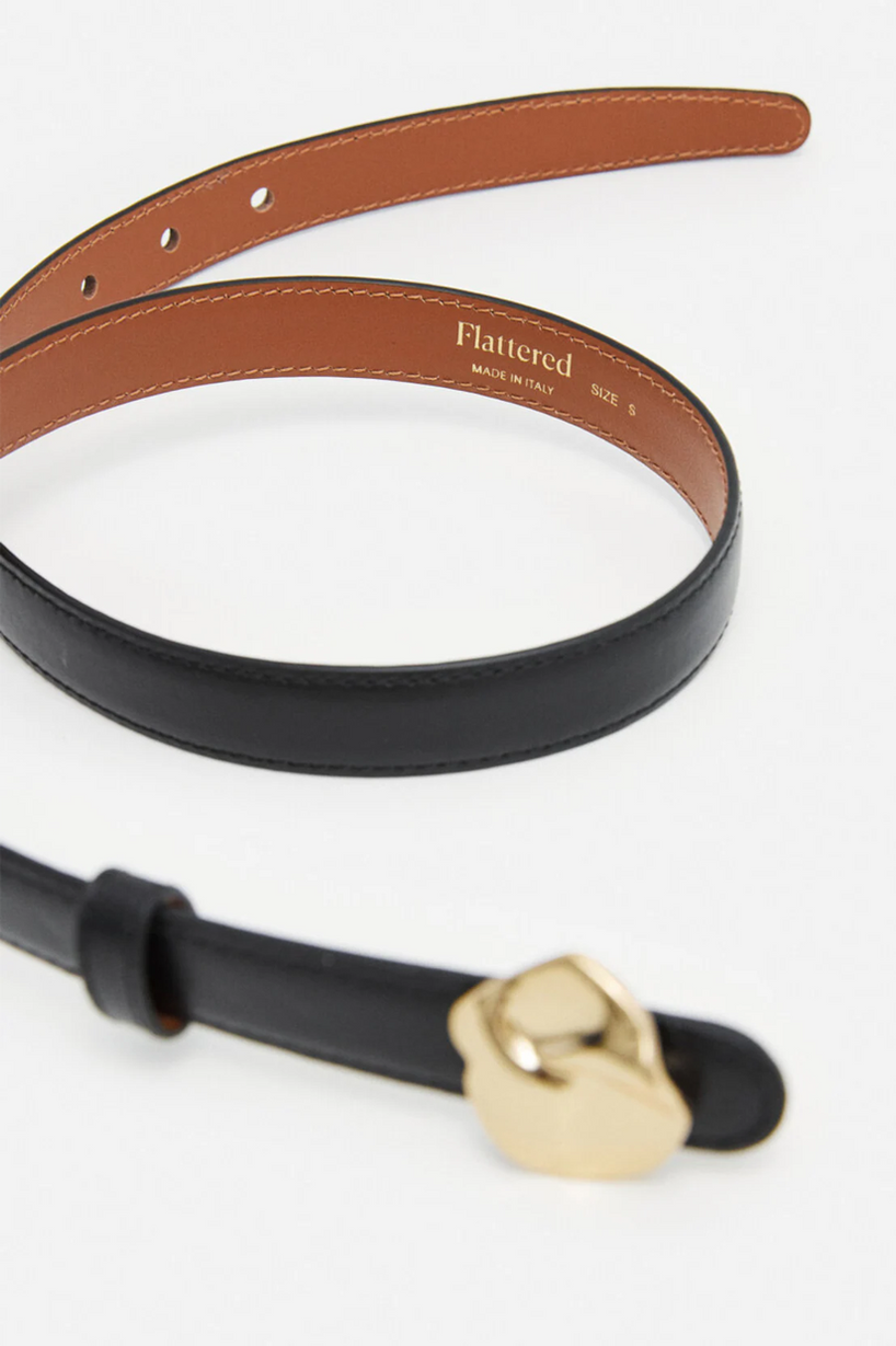 Flattered Brie Belt - Black – CHAPMANSTORE.CO.NZ