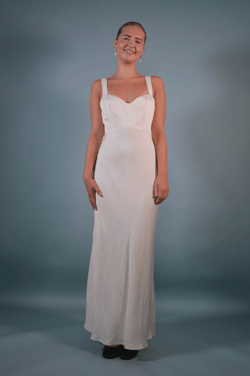 Jillian Boustred Regina Dress - Cream